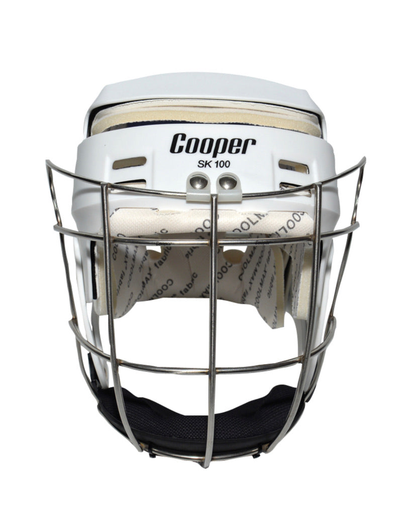 Cooper Junior SK100 Helmet - white – Brian Walsh Hurleys & Sports